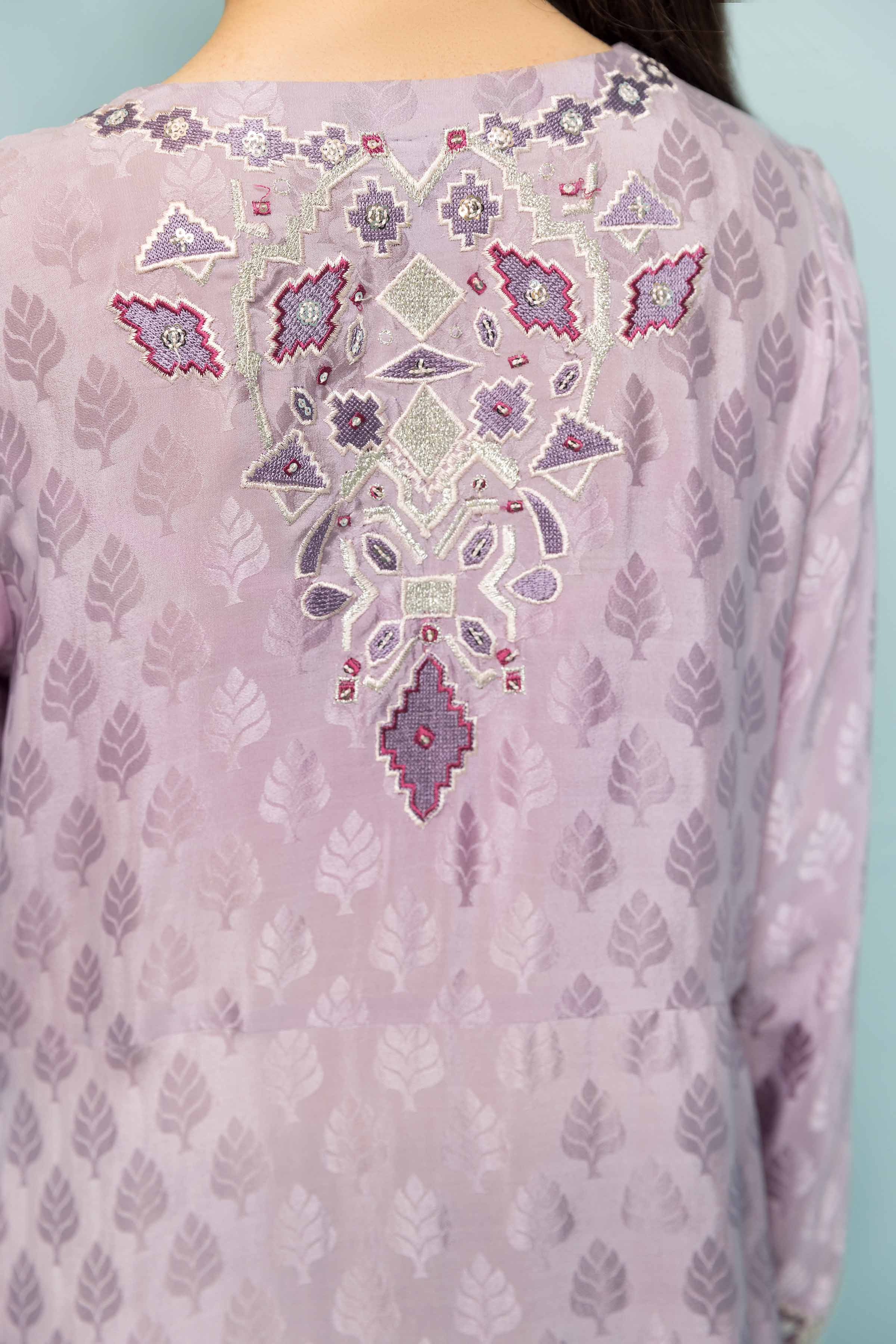 Embroidered Fustaan - DE23-80 – NISHAT UAE