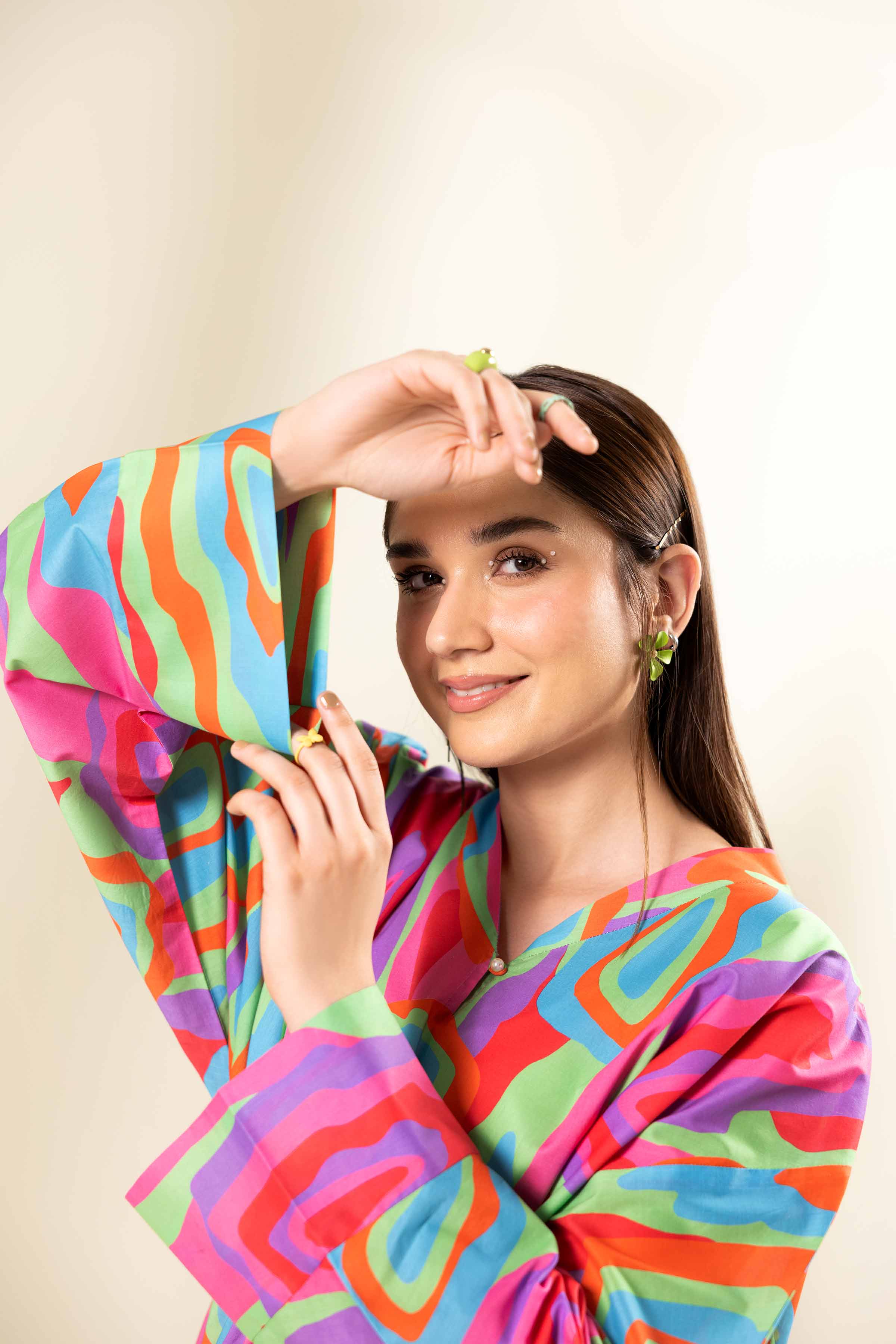 Printed Fustaan - FE24-10 – NISHAT UAE