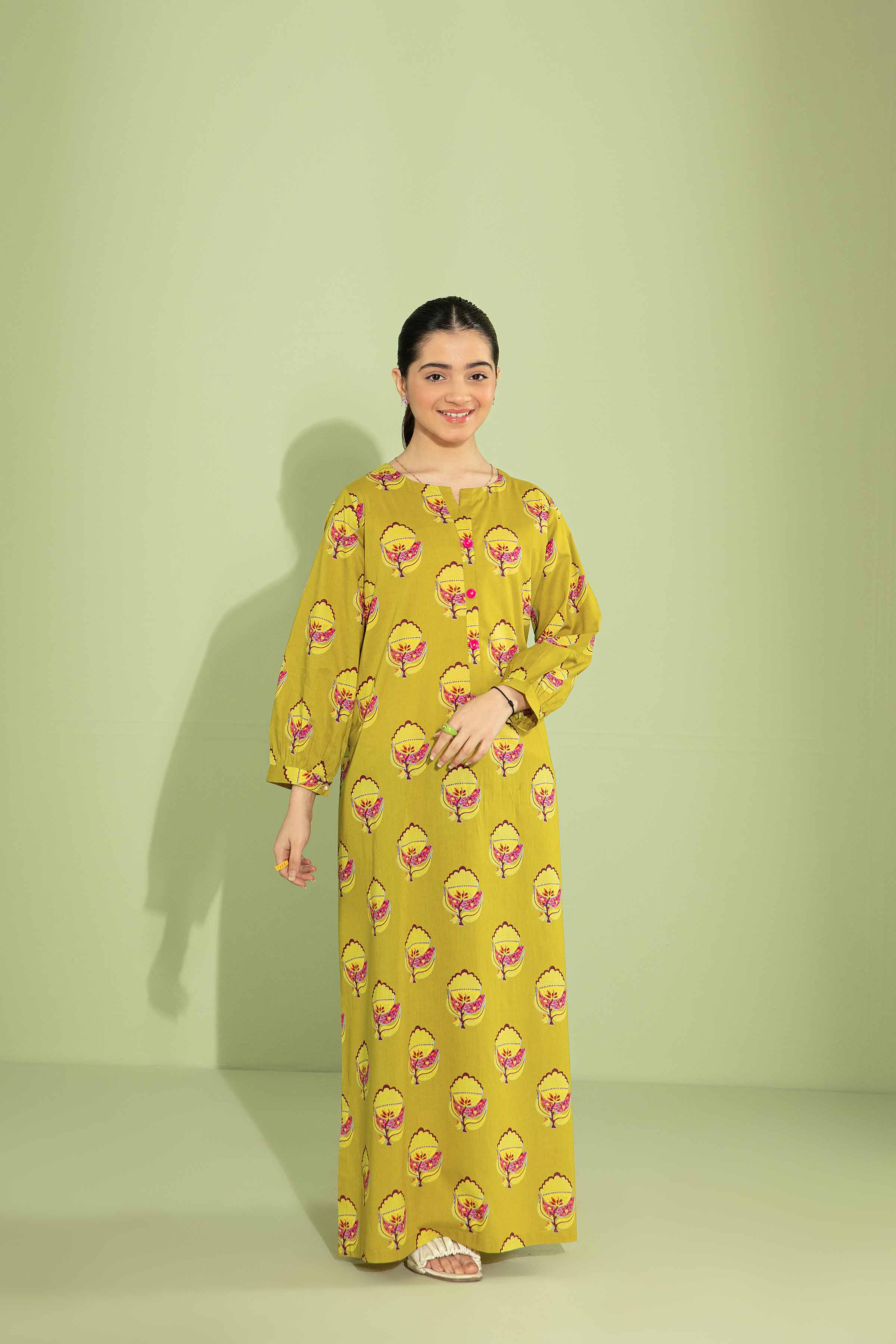 Printed Fustaan - DE23-62 – NISHAT UAE