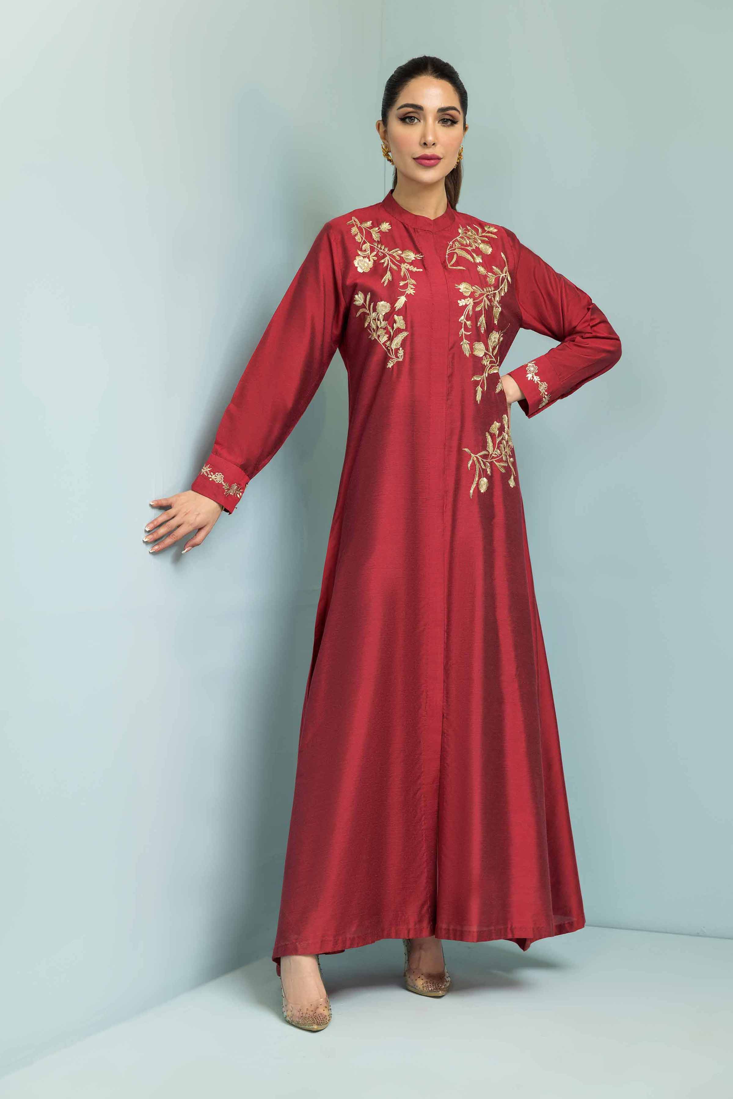 Embroidered Fustaan - DS23-07 – NISHAT UAE