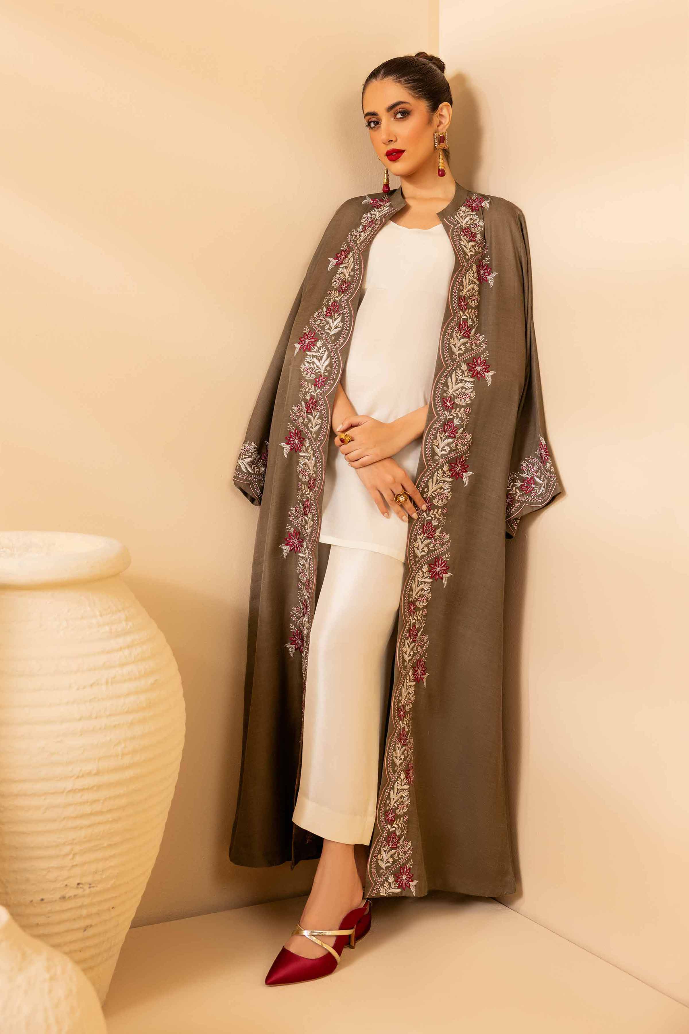 Embroidered Fustaan - FS24-07 – NISHAT UAE